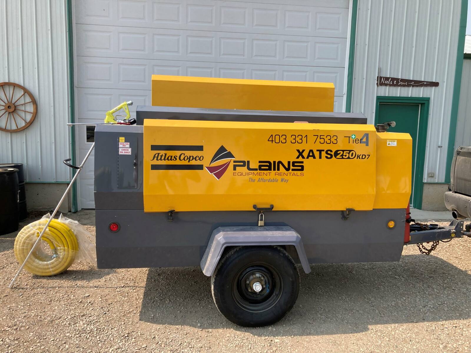 Towable Compressor Rentals In Western Canada | Plains Equipment Rentals